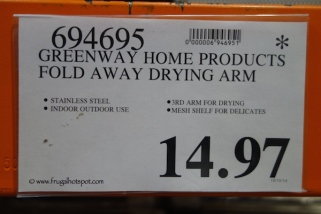 Costco Clearance: Greenway Stainless Steel Laundry Drying Rack