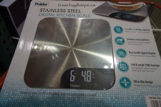 Costco Sale: Polder Stainless Steel Digital Kitchen Scale