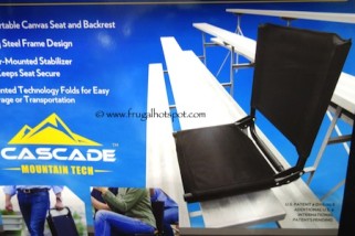 Costco Clearance: Cascade Mountain Stadium Seat $12.97