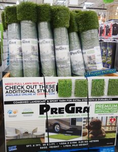 PreGra Fescue Artificial Grass at Costco! | Frugal Hotspot