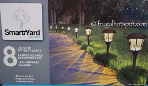 Costco Sale: Smartyard Solar LED Large Pathway Lights 8-Pk $39.99