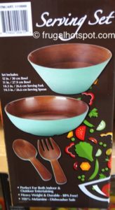 Costco: First Design Global Melamine 4-Pc Bowl Serving Set $13.99