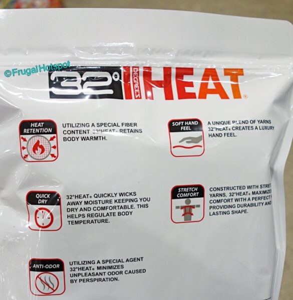 32 Degrees Heat Women's Base Layer Pant - Costco Sale!