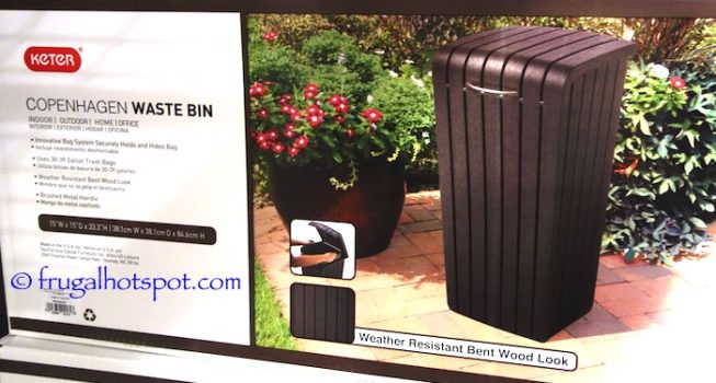 Costco Sale: Keter Copenhagen Waste Bin