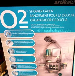 Costco Sale: O2 Shower Caddy by Artika