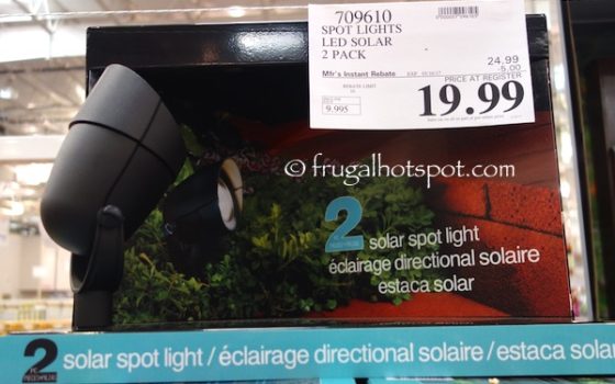 Costco Sale: Naturally Solar LED Spot Lights 2-Pk
