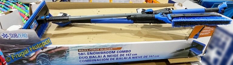 Maxx-Force Glacier 58" Snow Brush + Ice Scraper - Costco Sale!