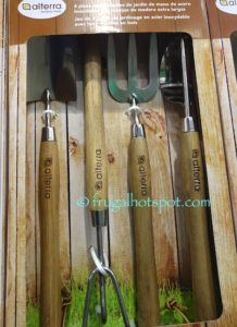 Alterra Wood Handle Stainless Steel Garden Hand Tools at Costco!