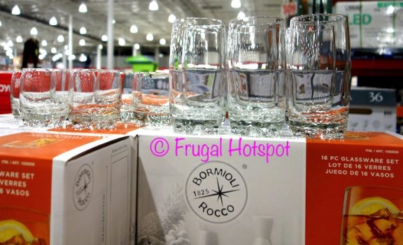 Costco: Bormioli Rocco 16-Pc Glassware Set $18.99