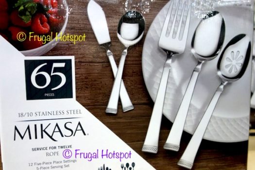 Costco Sale: Mikasa 65-Pc Flatware Set | Frugal Hotspot