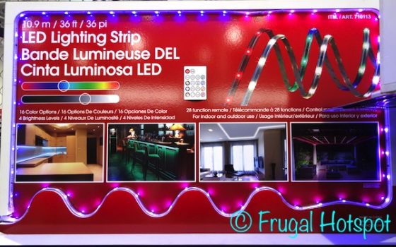Costco Sale: LED Lighting Strip 36 ft | Frugal Hotspot