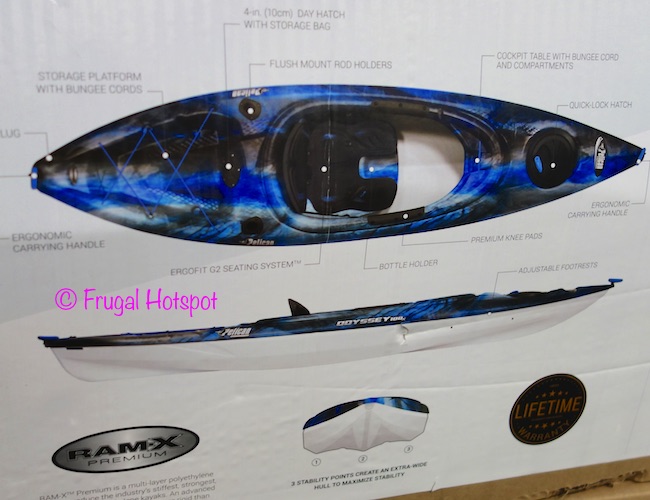 Costco Sale: Pelican Odyssey 100X 10' Kayak w/Paddle $249.99 | Frugal ...
