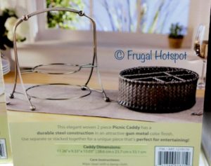 Costco Sale: Mesa Yardley Woven Picnic Caddy $14.99