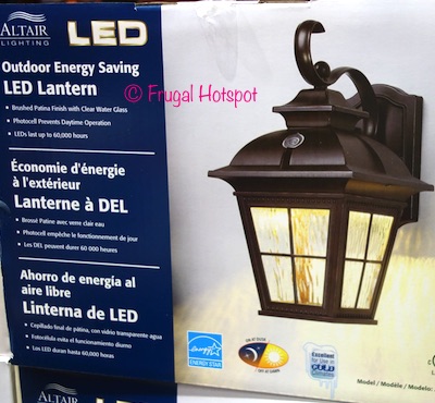 Altair Lighting Led Outdoor Energy Saving Lantern Al 2161 - Outdoor ...