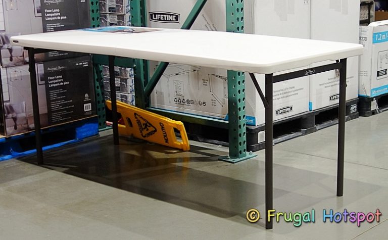 Lifetime 6' Fold-in-Half Table - Costco Sale! | Frugal Hotspot