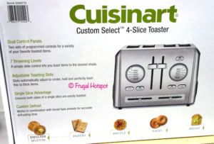 Costco Sale - Cuisinart Custom Select 4-Slice Toaster