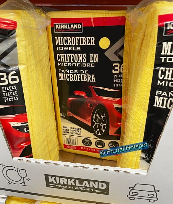 Kirkland Signature Microfiber Towel - Costco Sale! | Frugal Hotspot
