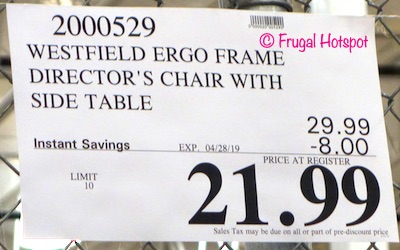 Costco Sale: Timber Ridge Folding Director's Chair $21.99 | Frugal Hotspot