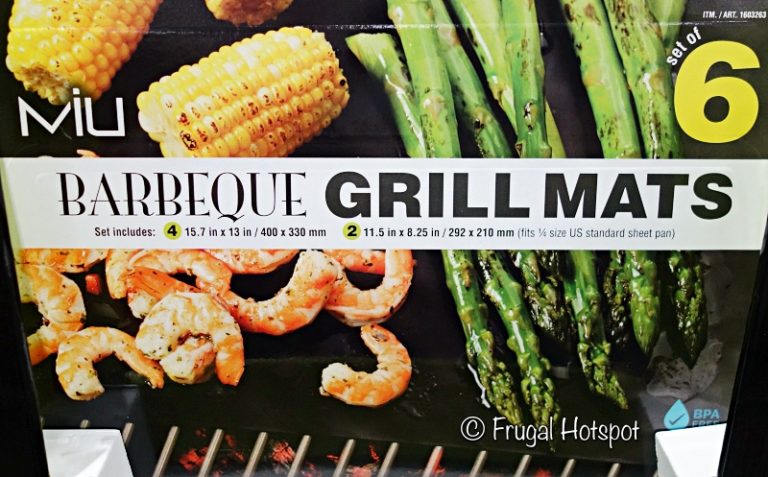 Miu Barbeque Grill Mats - Costco Sale! | Frugal Hotspot