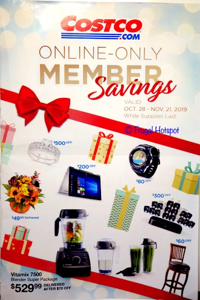 Costco.com Sale! Online-Only Member Savings October 28, 2019 – November ...