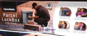 Costco Sale - CleverMade Parcel LockBox S100 Series $39.99