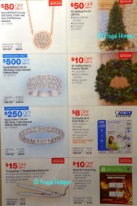 Costco Holiday Savings: November 7-21, 2019. Prices Listed.