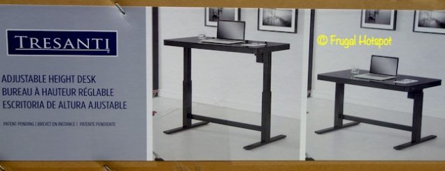 Tresanti Adjustable Height Desk - Costco Sale! | Frugal Hotspot