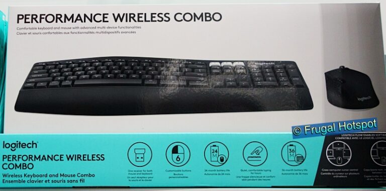 Logitech Performance Keyboard & Mouse Combo - Costco Sale!
