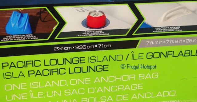 Costco Sale - Bestway Tobin Sports Floating Island $69.99