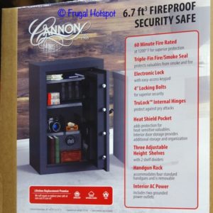 Costco Sale - Cannon Landmark 6.7 Cu Ft Fireproof Security Safe $399.99