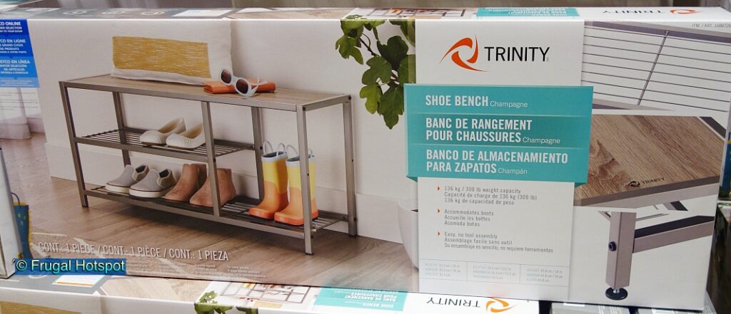 Trinity Shoe Bench - Costco Sale! | Frugal Hotspot