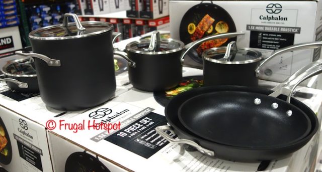 Calphalon Cookware Set - Costco Sale! | Frugal Hotspot