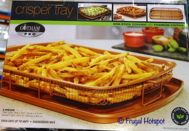 Gotham Steel Pro Crisper Tray - Costco Sale | Frugal Hotspot