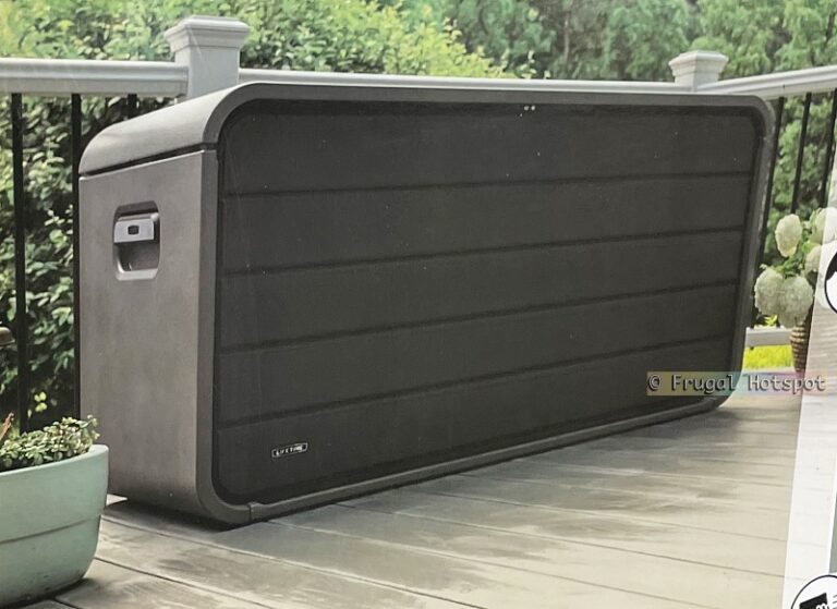 Lifetime 165 Gallon Deck Box - Costco Sale! | Frugal Hotspot