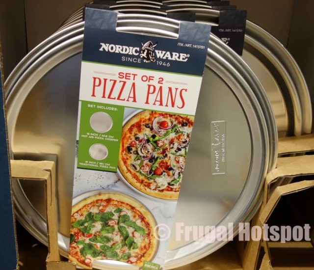 Nordic Ware Pizza Pan - Costco Sale! | Frugal Hotspot