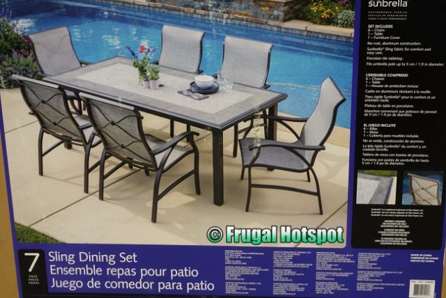 Sunvilla Santa Fe Outdoor Dining Set - Costco | Frugal Hotspot