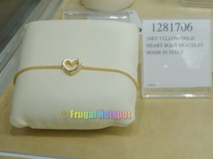 14kt Gold Heart Earrings, Bracelet, & Necklace - Costco Sale!