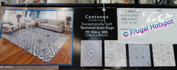 Centenno Area Rug 7'10" x 10' - Costco Sale! | Frugal Hotspot