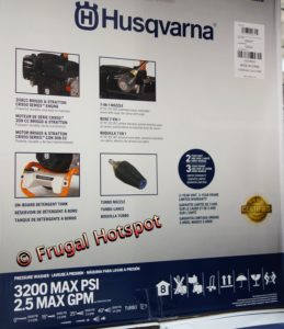Husqvarna 3200 PSI Pressure Washer - Costco Sale!