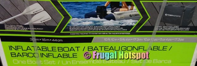 Tobin Sports Inflatable Boat at Costco! | Frugal Hotspot