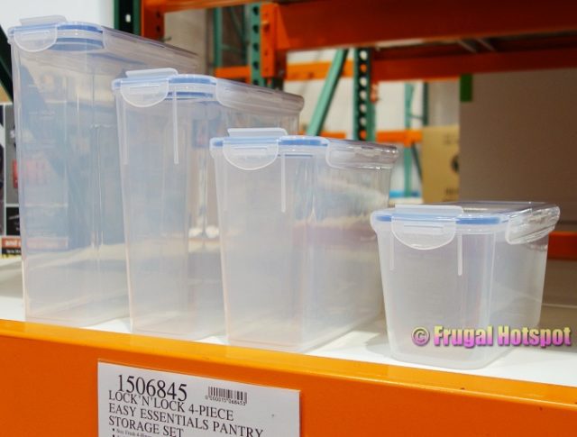 LocknLock Storage Container 4-Piece Set at Costco! | Frugal Hotspot