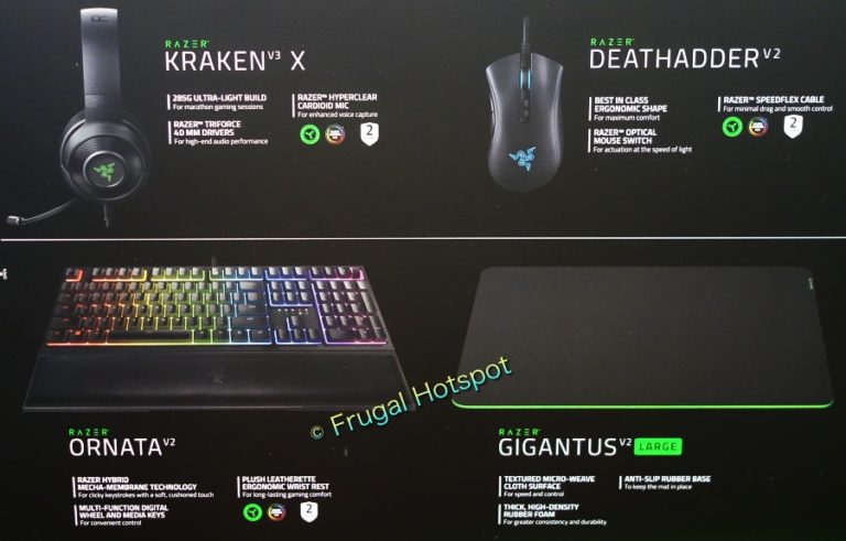 Razer Homerun Gaming Bundle - Costco Sale! | Frugal Hotspot