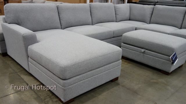 Thomasville Langdon Sectional w/Ottoman at Costco! | Frugal Hotspot