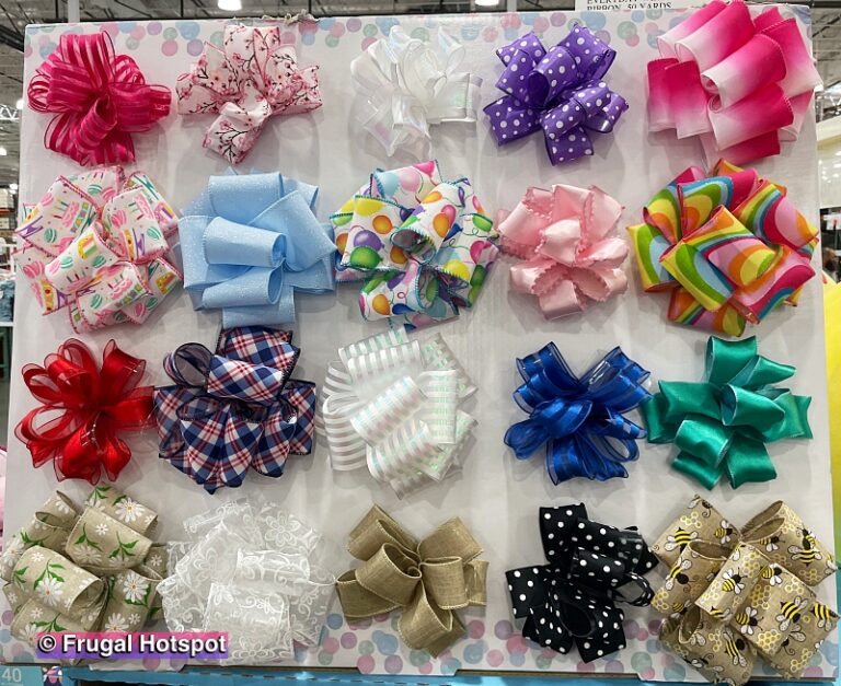 NEW Costco Kirkland Signature Wire Edged Ribbon 2025!