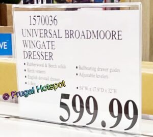 Wingate Dresser is Back at Costco! | Frugal Hotspot