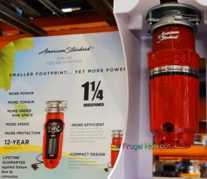 American Standard Garbage Disposal - Costco Sale!
