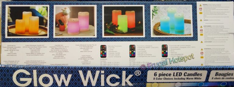 Gerson Glow Wick LED Flameless Candles - Costco Sale!