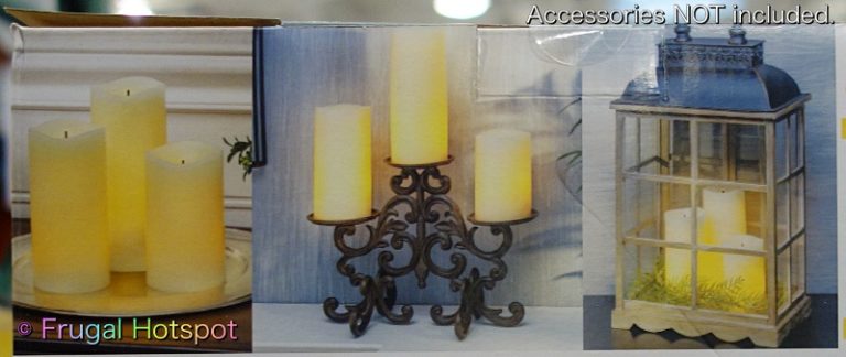Gerson Glow Wick LED Flameless Candles - Costco Sale!