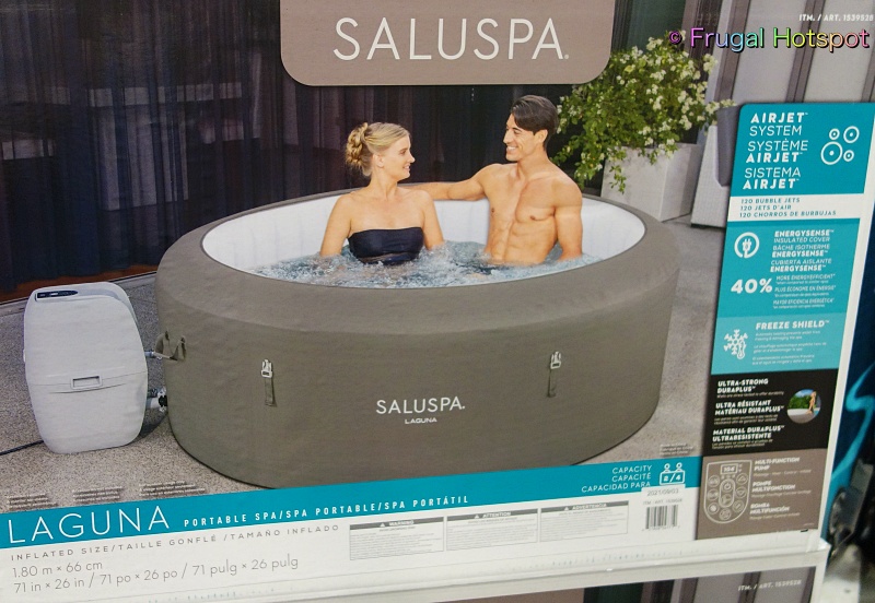 Saluspa Laguna AirJet Inflatable Spa At Costco Frugal Hotspot Saluspa Laguna AirJet Inflatable Spa At Costco Frugal Hotspot