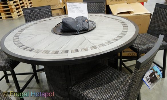 Agio Conway 7piece Fire High Dining Set